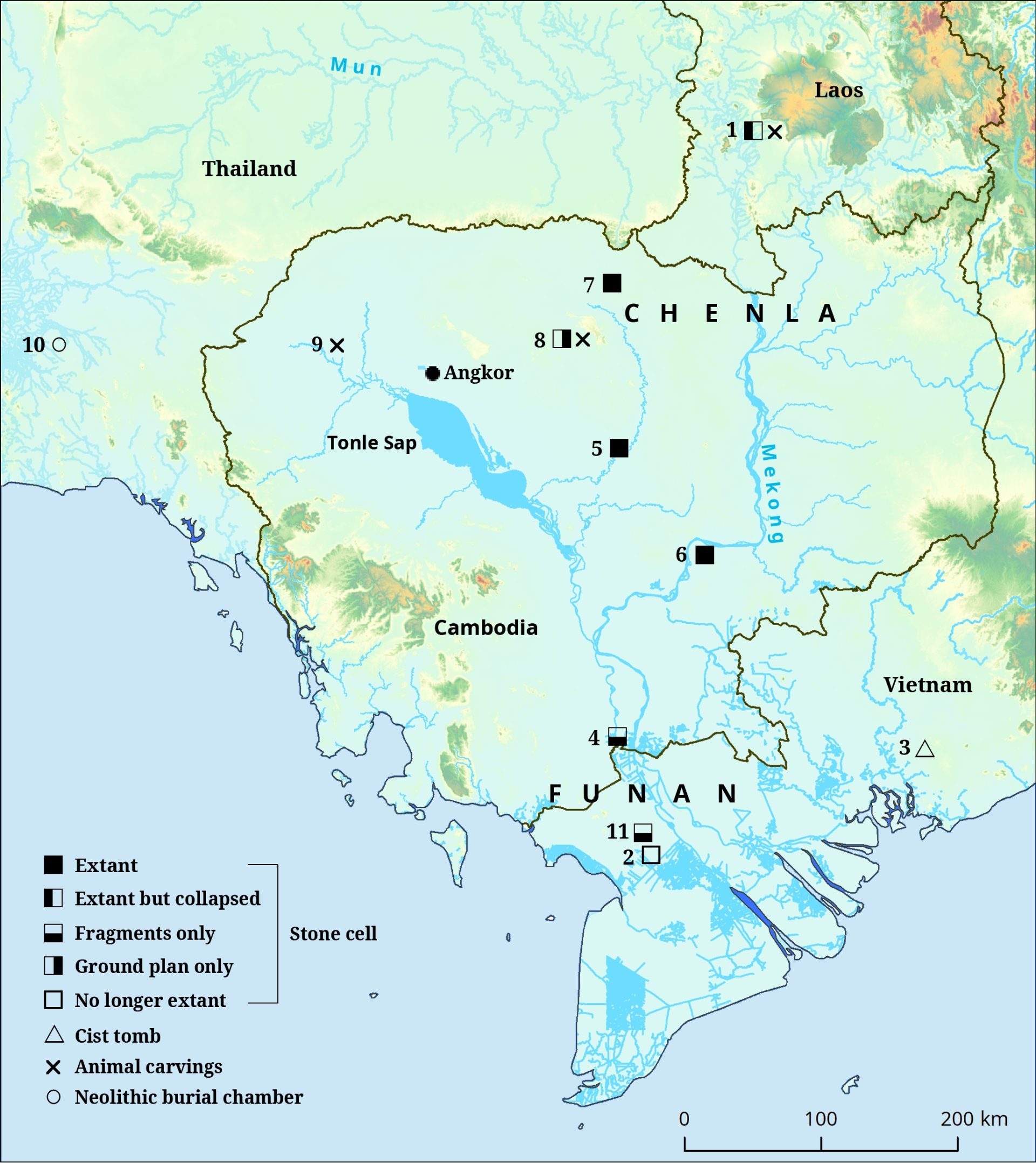 Megalithic Khmer Stone Architecture