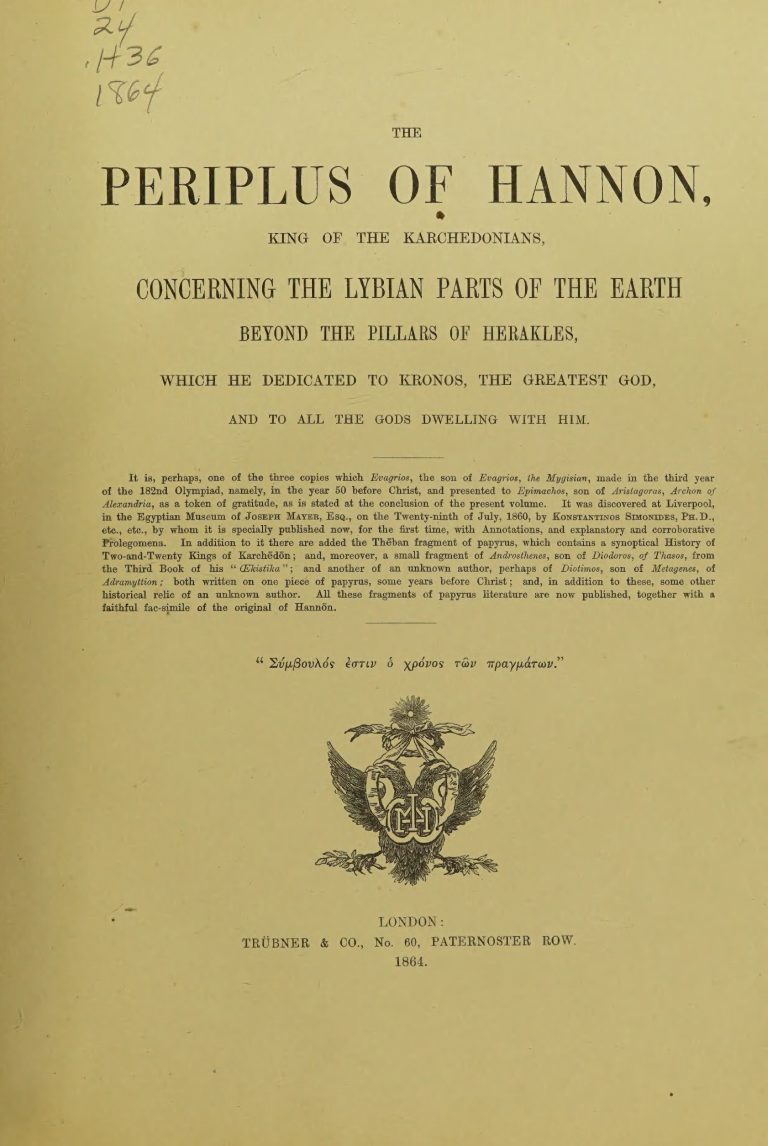 The Periplus of Hanno: A Carthaginian Odyssey into the Unknown