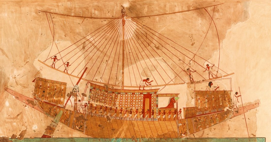 Ancient Egyptian Ships: Large Cargo Transport Vessels - Ancient History X